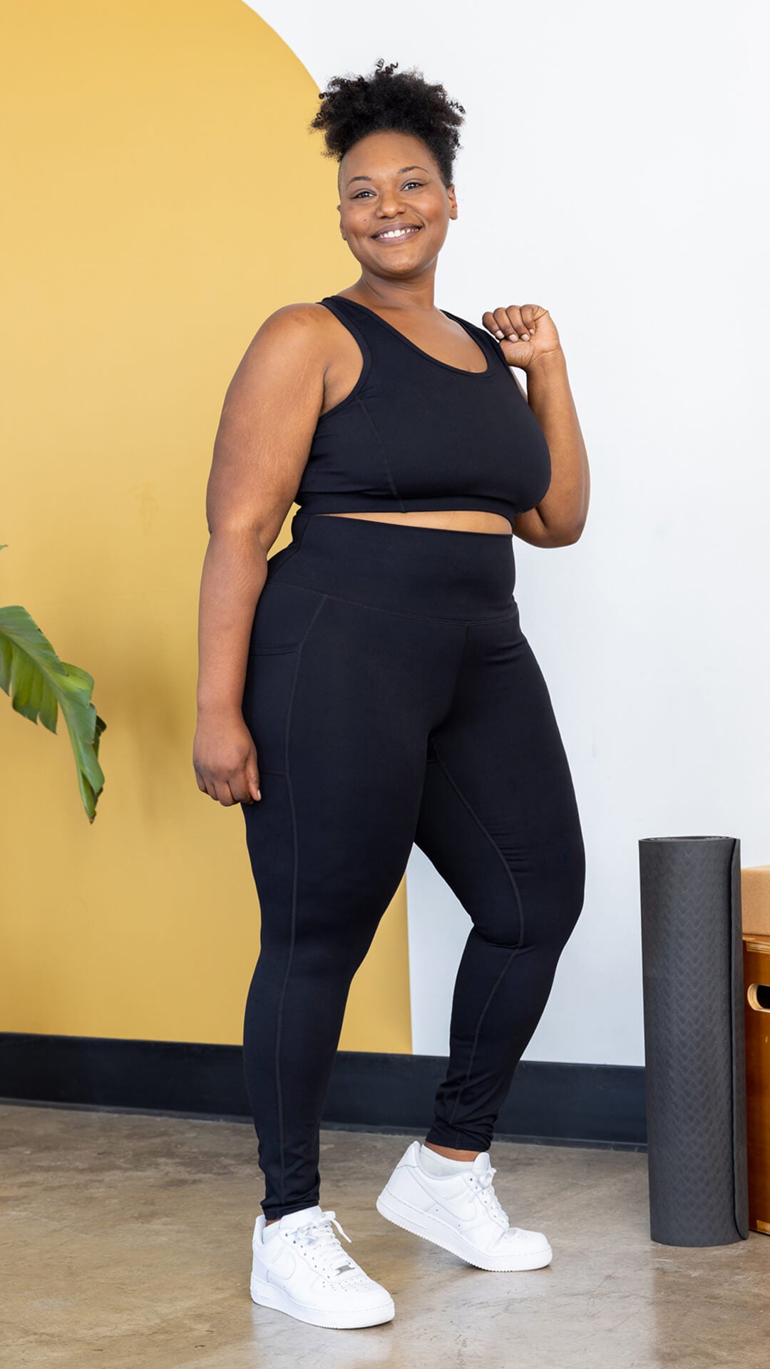 Plus Size Sports Bra - Racerback Sports Bra - White | Superfit Hero