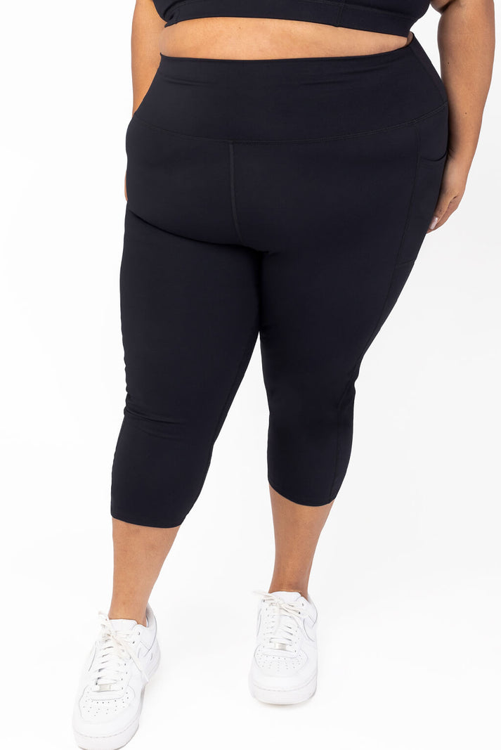 Pocket Capris - Black – Superfit Hero